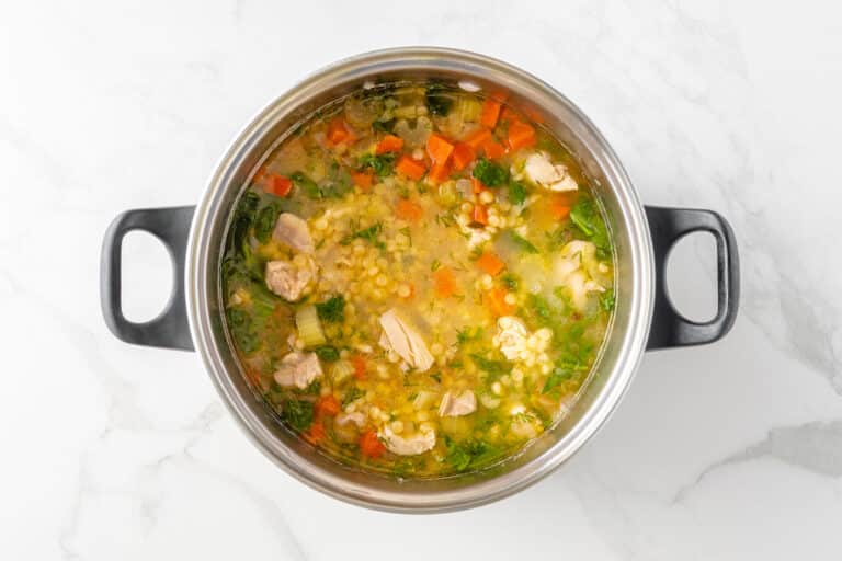 The Best Chicken Couscous Soup with Vegetables - All We Eat