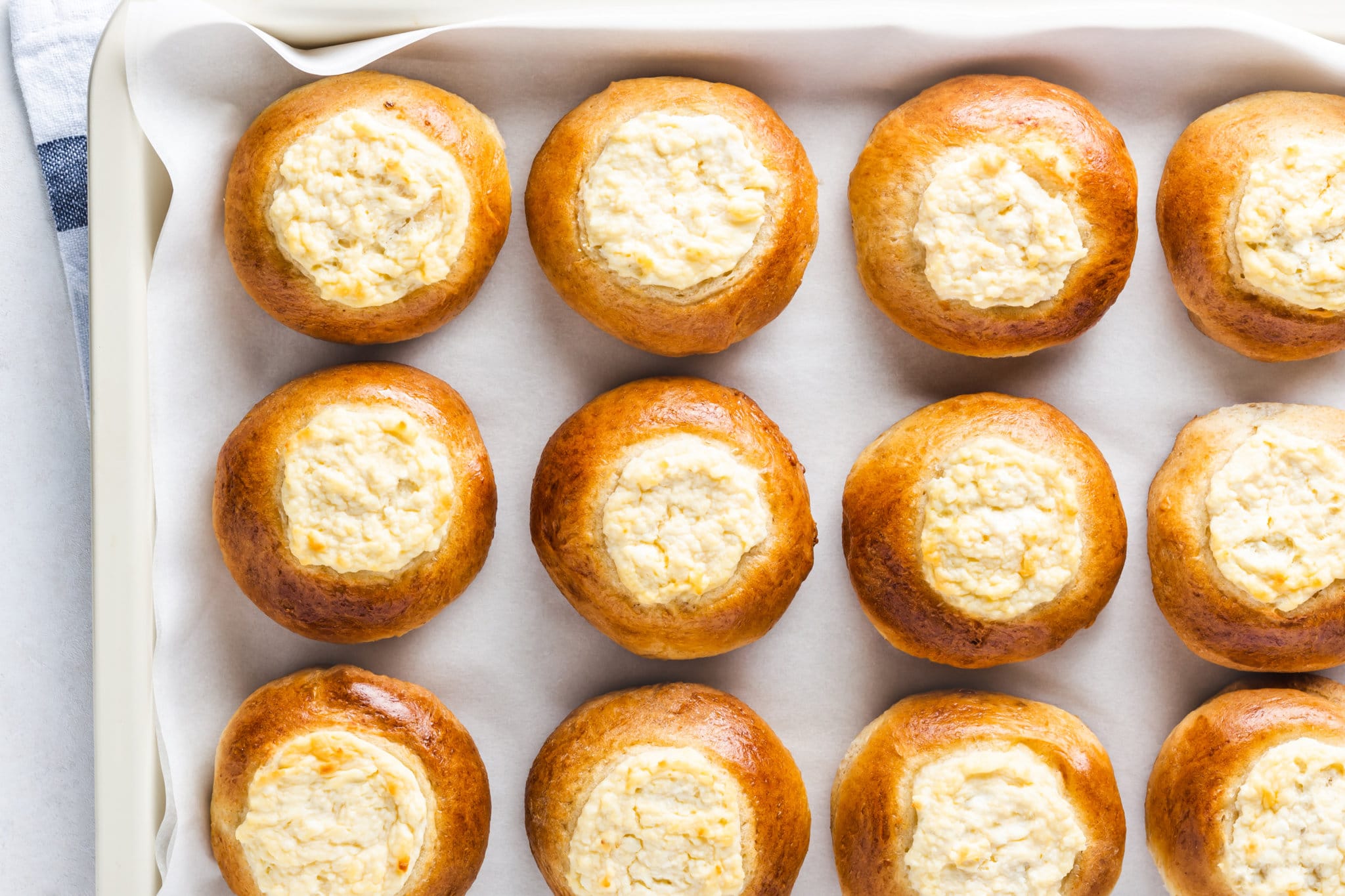 Russian Vatrushka Buns with Sweet Cheese Filling - All We Eat