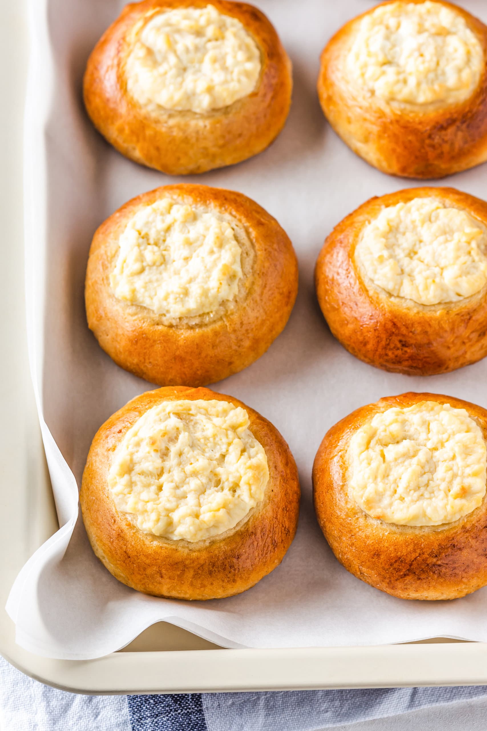 Russian Sweet Cheese Filling Buns (Vatrushka Buns) - All We Eat