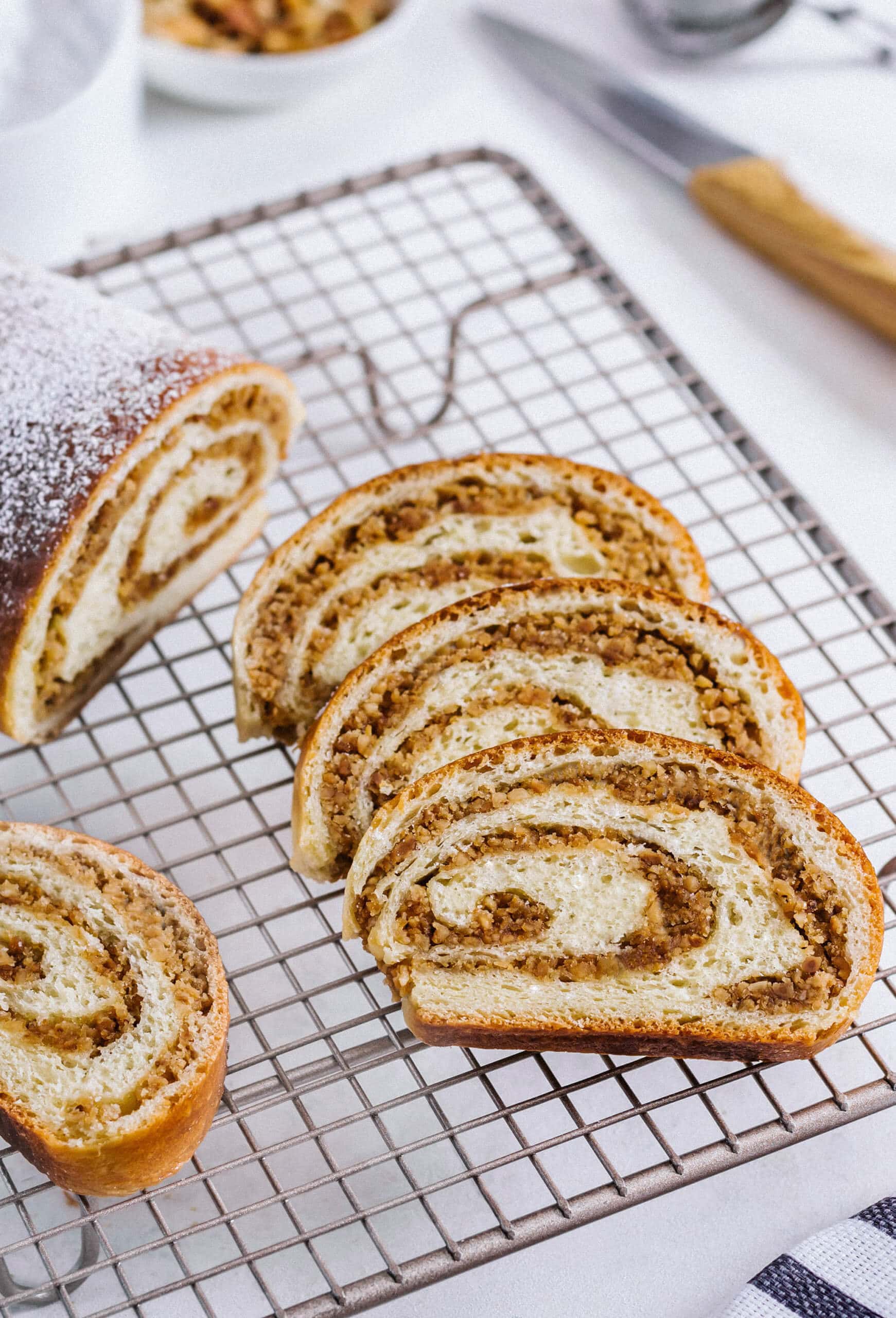Sweet and Soft Russian Walnut Roll (Orechovnik) - All We Eat