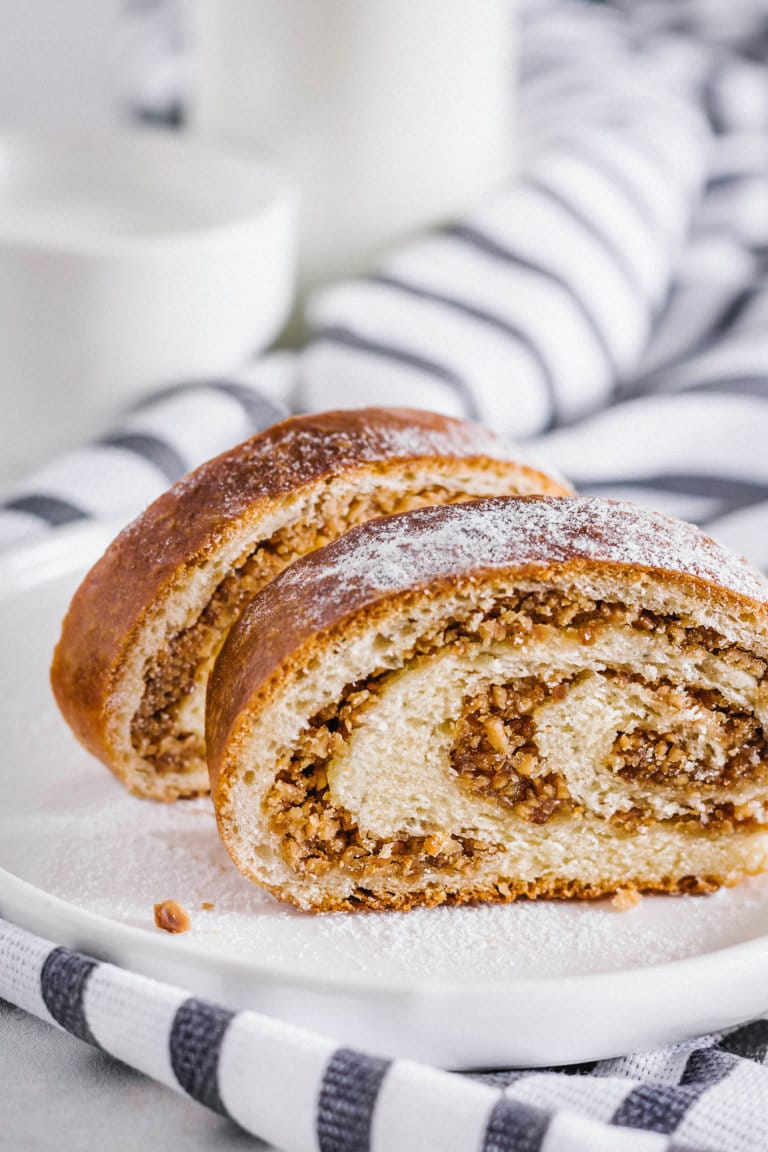 Sweet and Soft Russian Walnut Roll (Orechovnik) - All We Eat