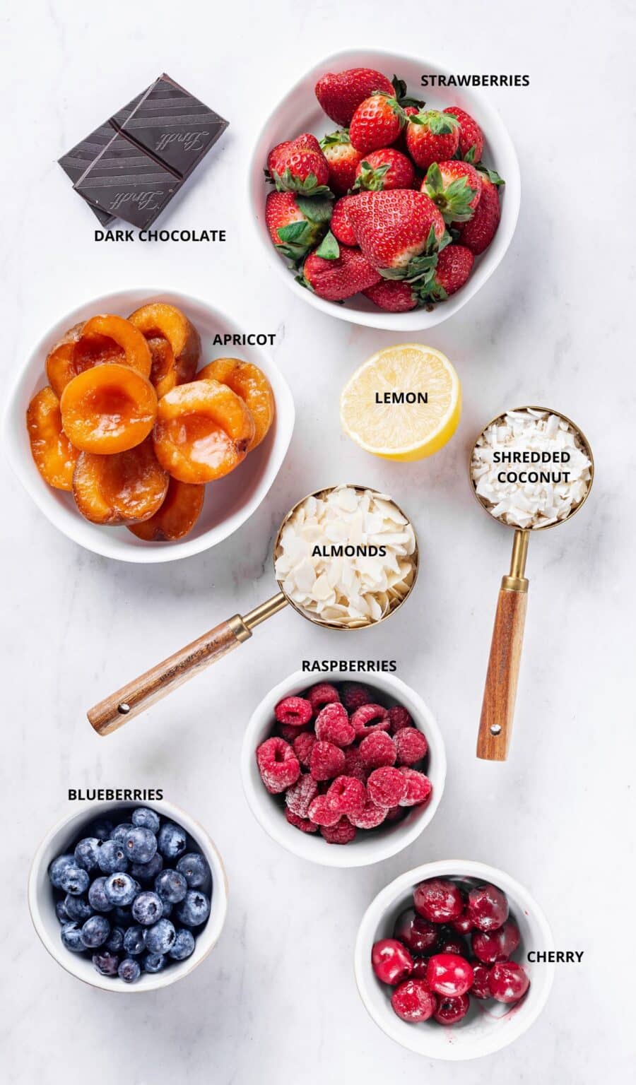 Easy Baked Warm Fruit Salad with Dark Chocolate - All We Eat