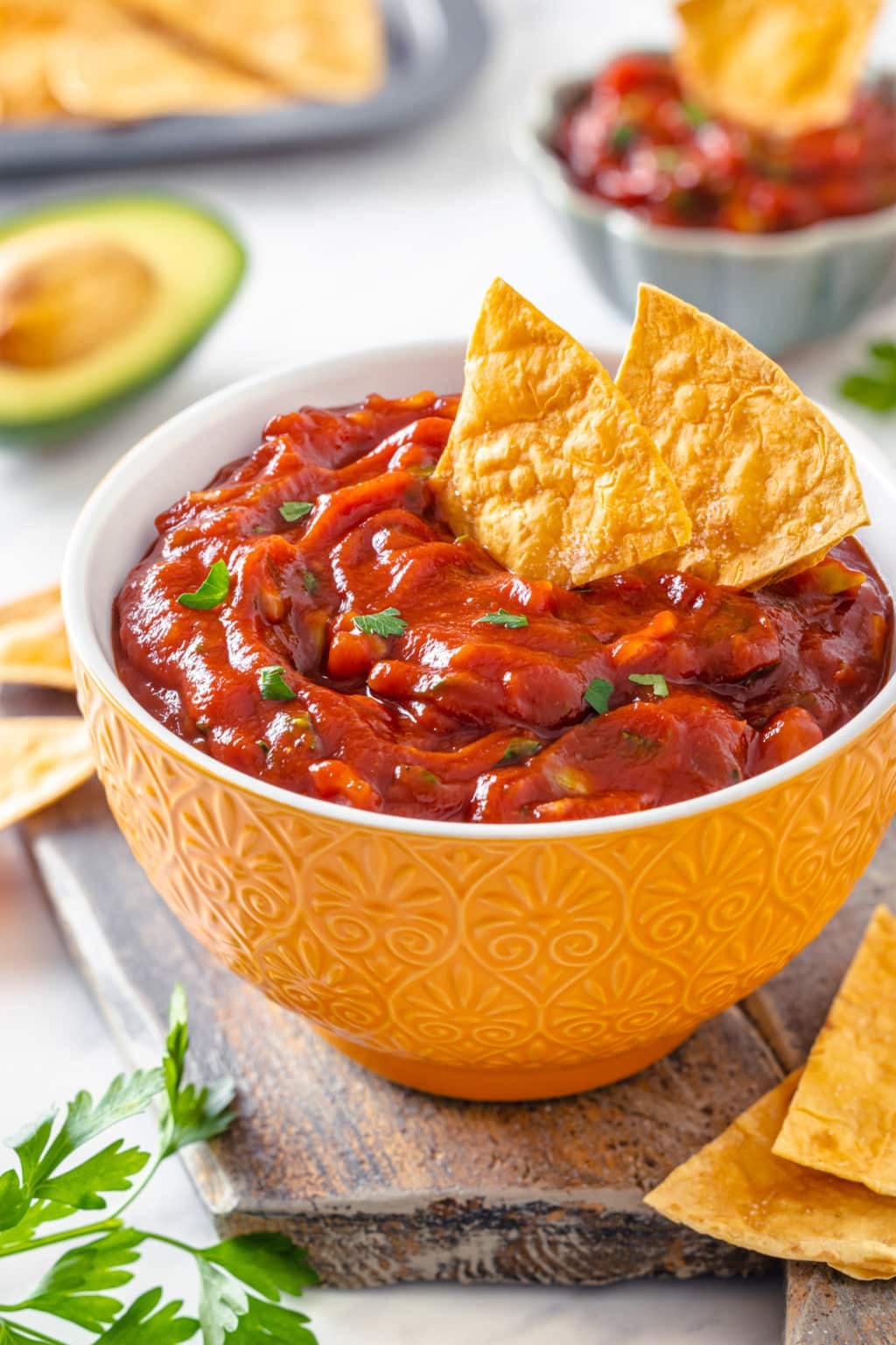 Chunky and Easy Avocado Salsa - All We Eat