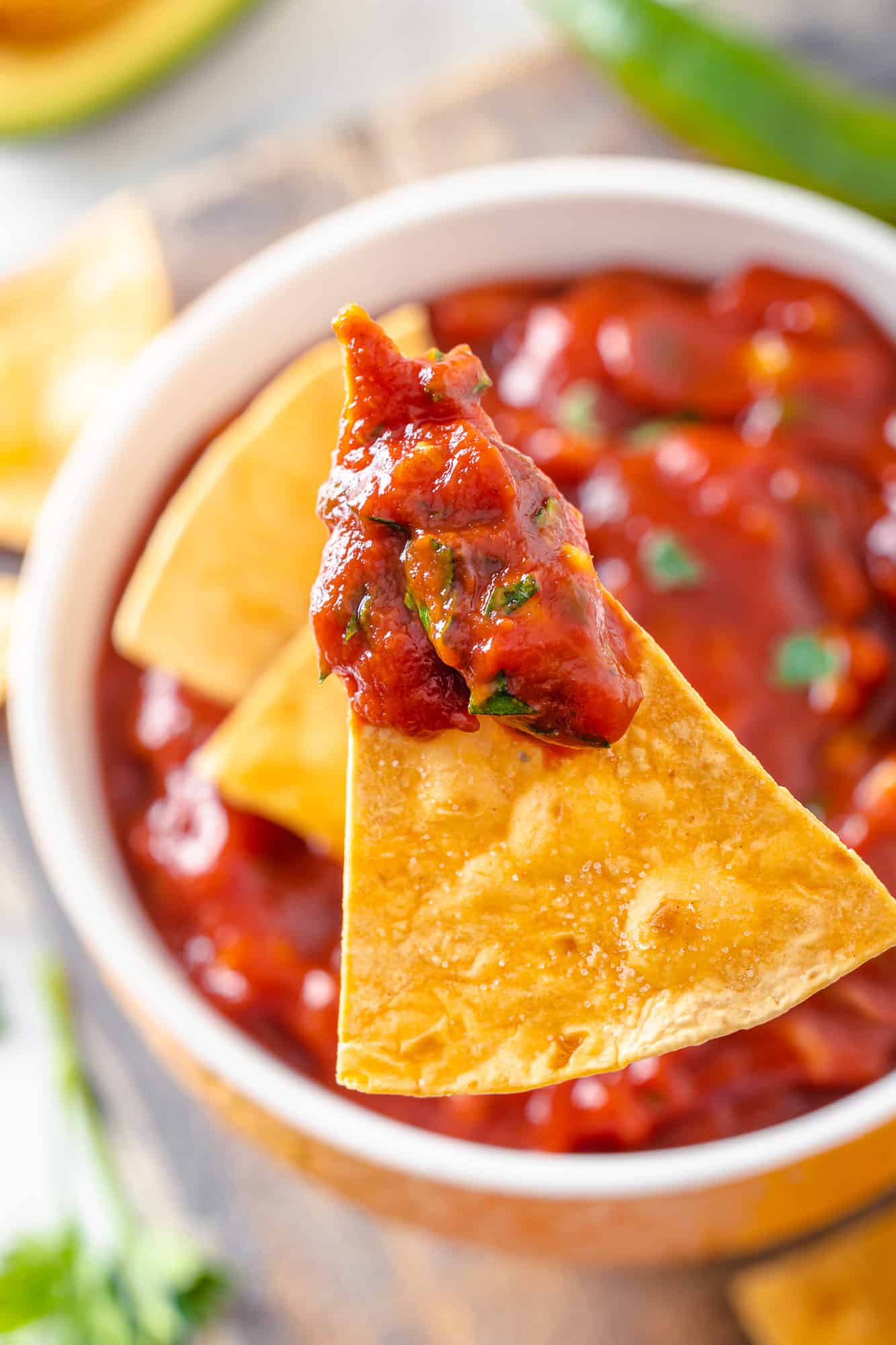 Chunky and Easy Avocado Salsa - All We Eat