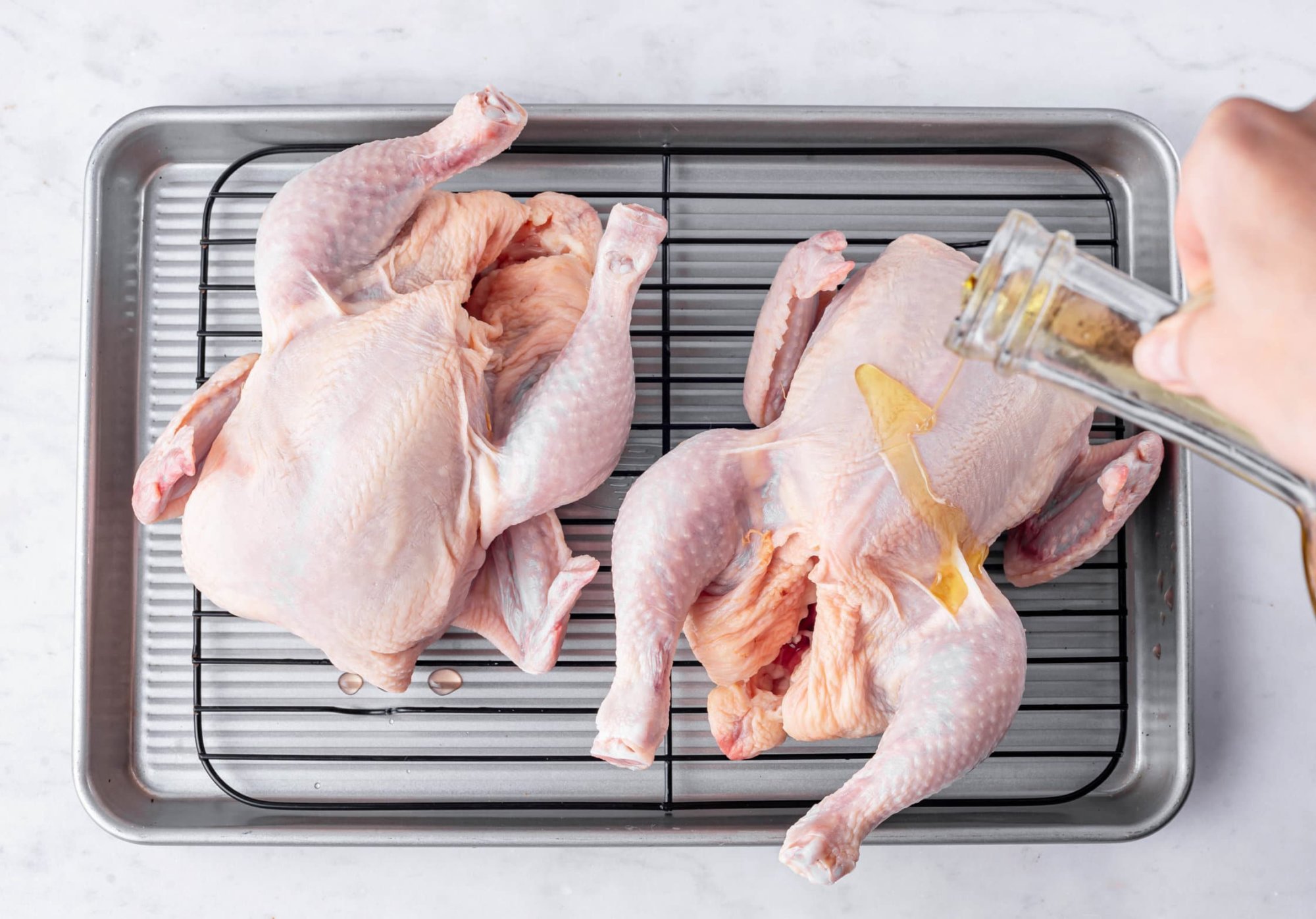 Roasted Cornish Hens Stuffed with Vegetables - All We Eat