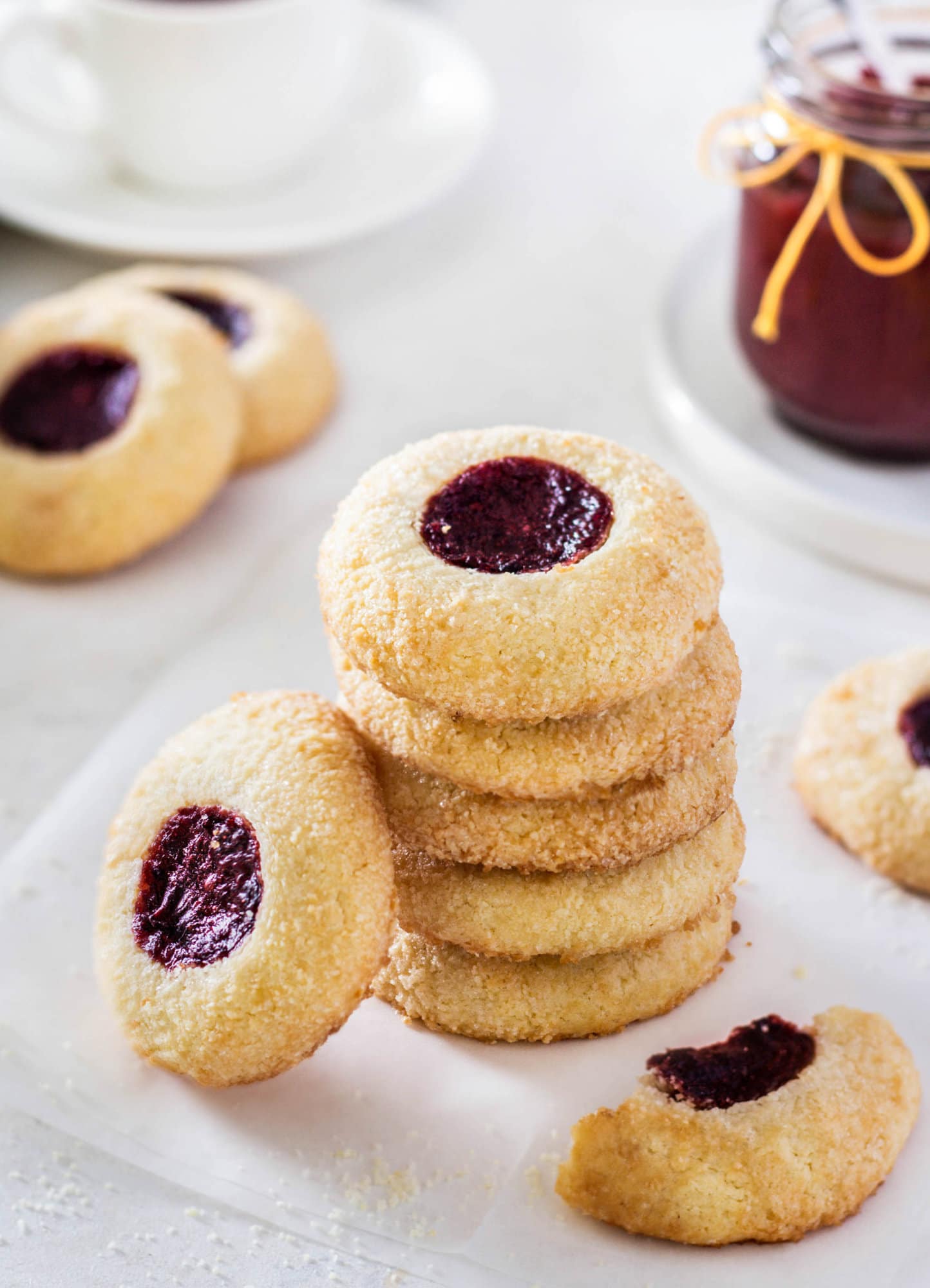 Thumbprint Cookies with Jam in 30 Minutes - All We Eat