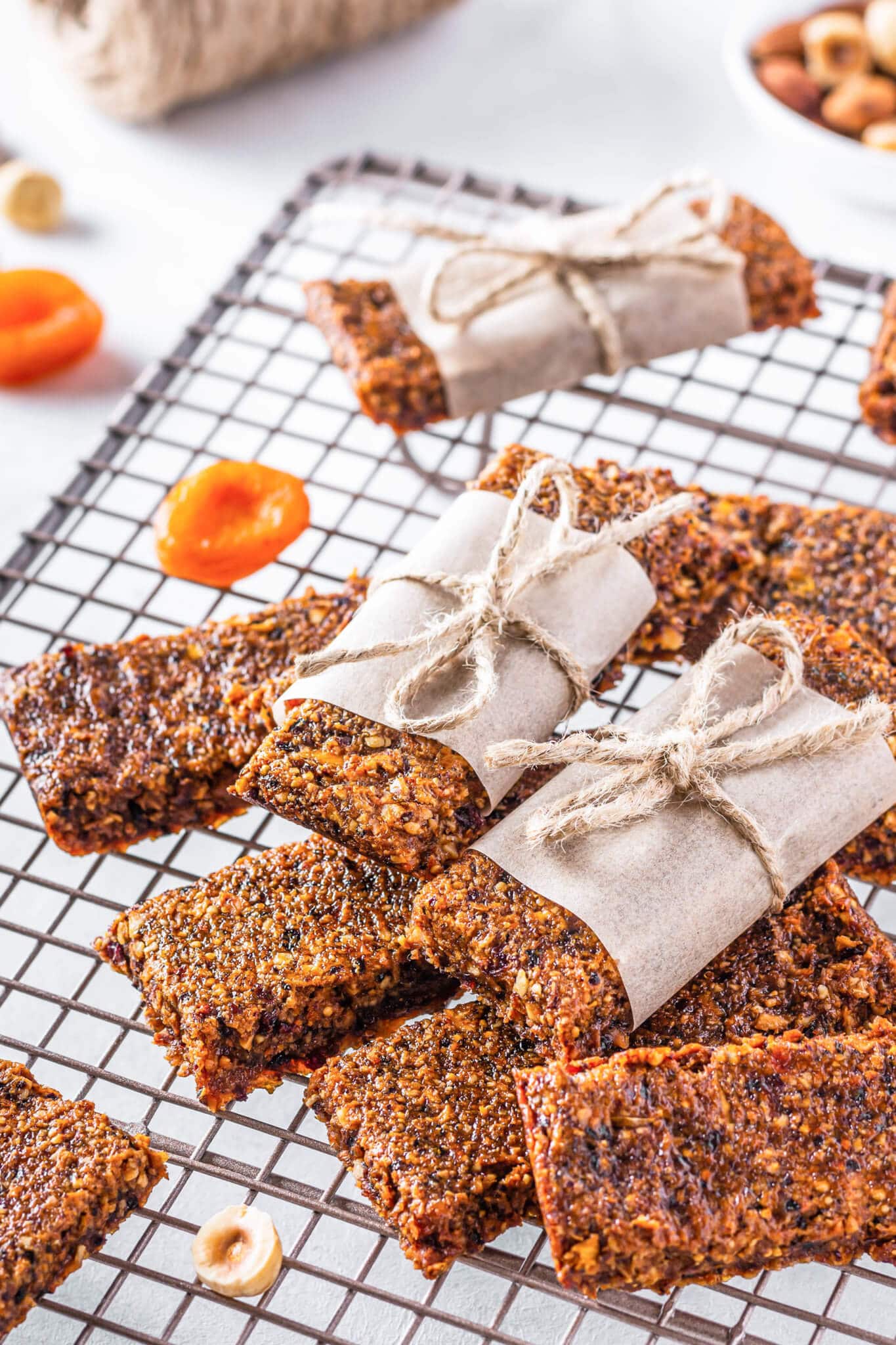 Dried Fruit Bars with Nuts and Dates - All We Eat
