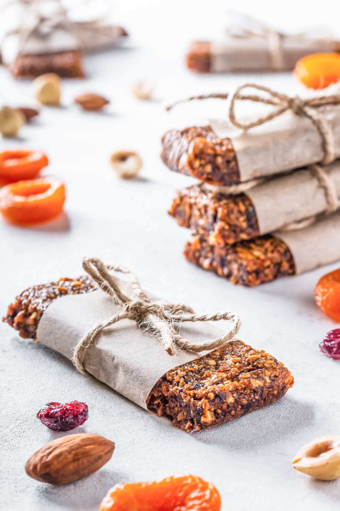 Dried Fruit Bars with Nuts and Dates - All We Eat