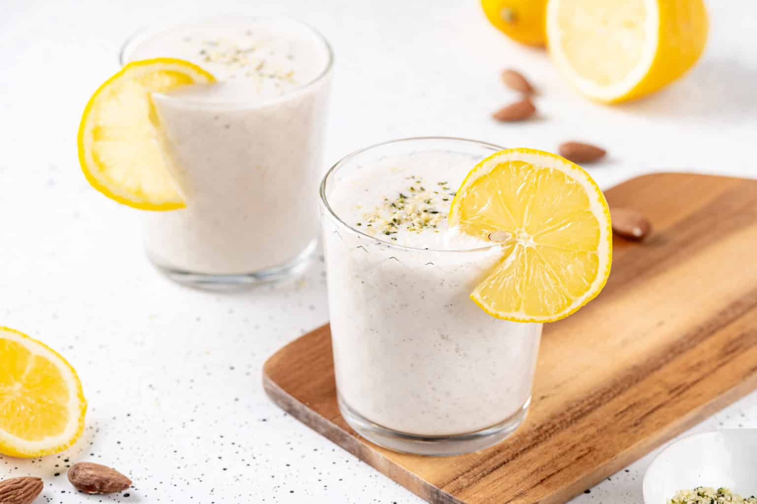 Dairy-Free Creamy Lemon Smoothie Recipe for Dinner - All We Eat