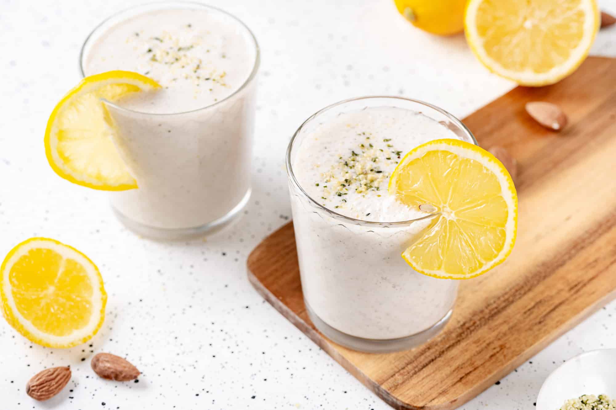 Dairy-Free Creamy Lemon Smoothie Recipe for Dinner - All We Eat