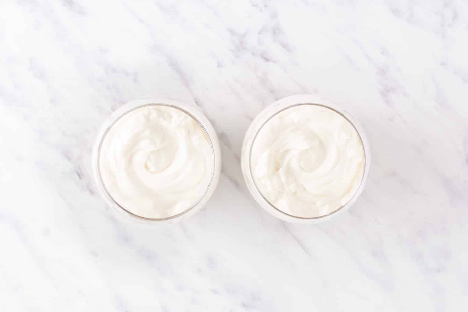 No-Bake Berry Cheesecake in Glasses for Dinner - All We Eat