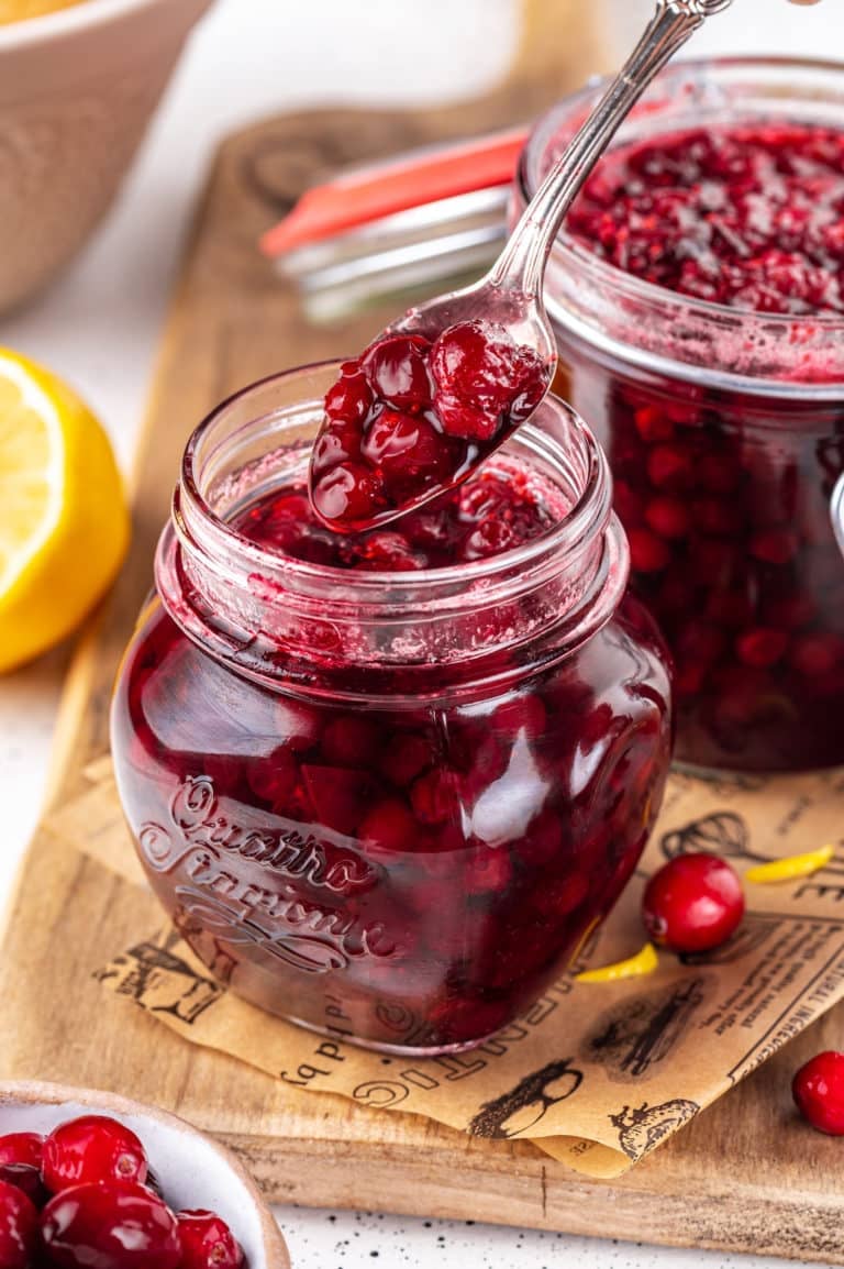 Easy Homemade Cranberry Jam for the Holidays - All We Eat