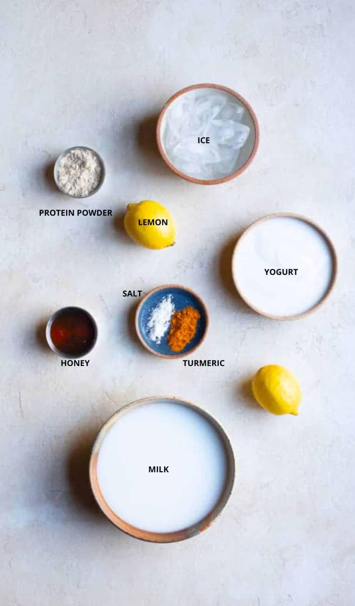 Easy and Creamy Golden Lemon Smoothie with Turmeric - All We Eat