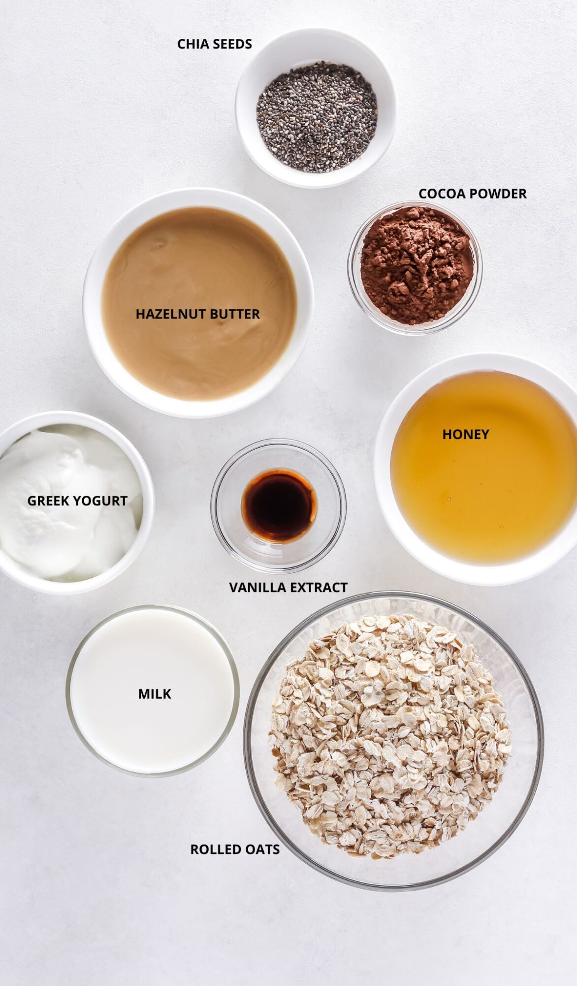 Overnight Oats with Chocolate Hazelnut Sauce - All We Eat